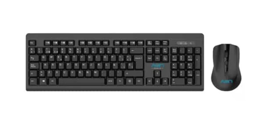 COMBO TECLADO Y MOUSE AON WIRELESS AO-KB-1001 - Kayfa Store