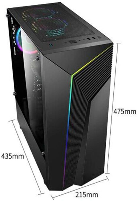 CASE GAMER RGB-001 RGB USB 3.0 +2X USB 2.0 - Kayfa Store
