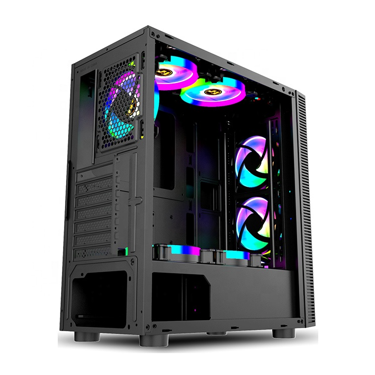 Case GG CH06 RGB VIDRIO TEMPLADO no incluye fan - Kayfa Store